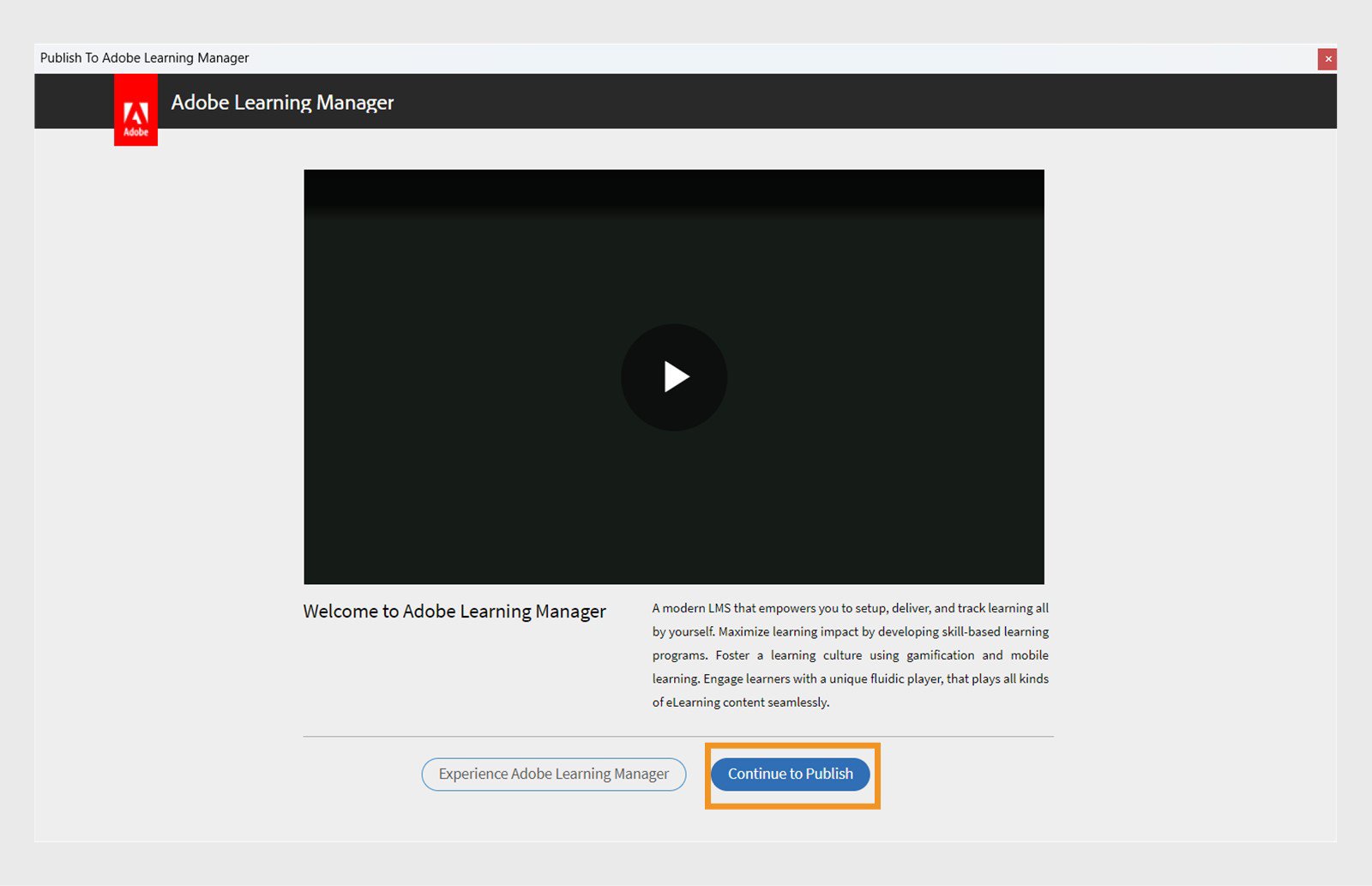Publish projects as HTML5 files with Adobe Captivate Publish projects as HTML5 files with Adobe Captivate